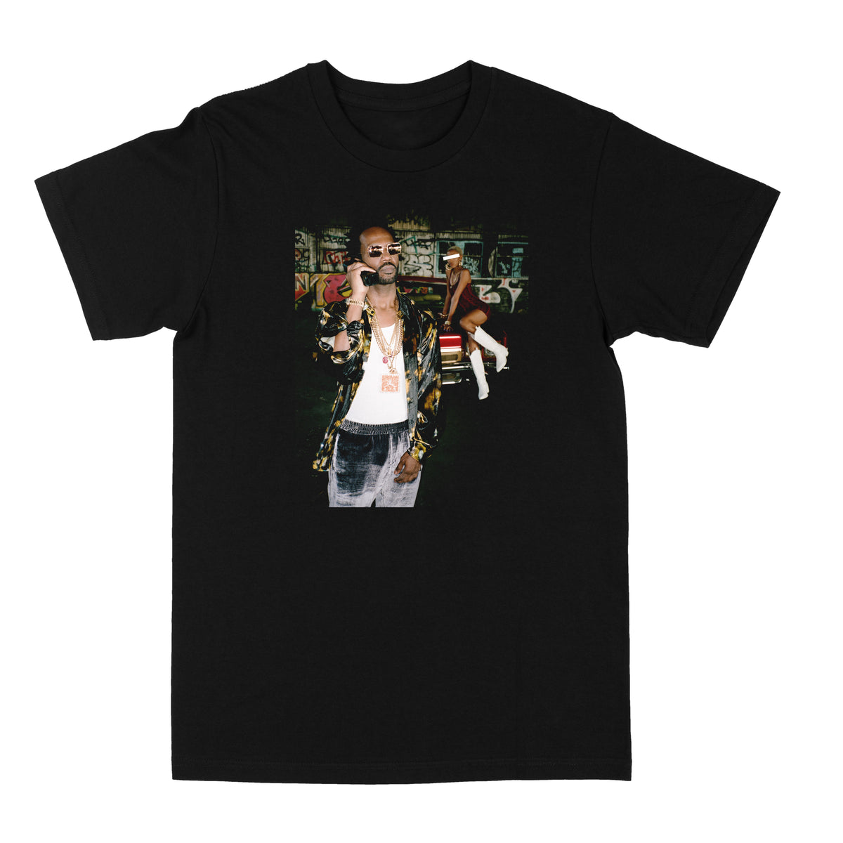 Juicy J Load It Up "Tee" Black, – Three 6 Mafia