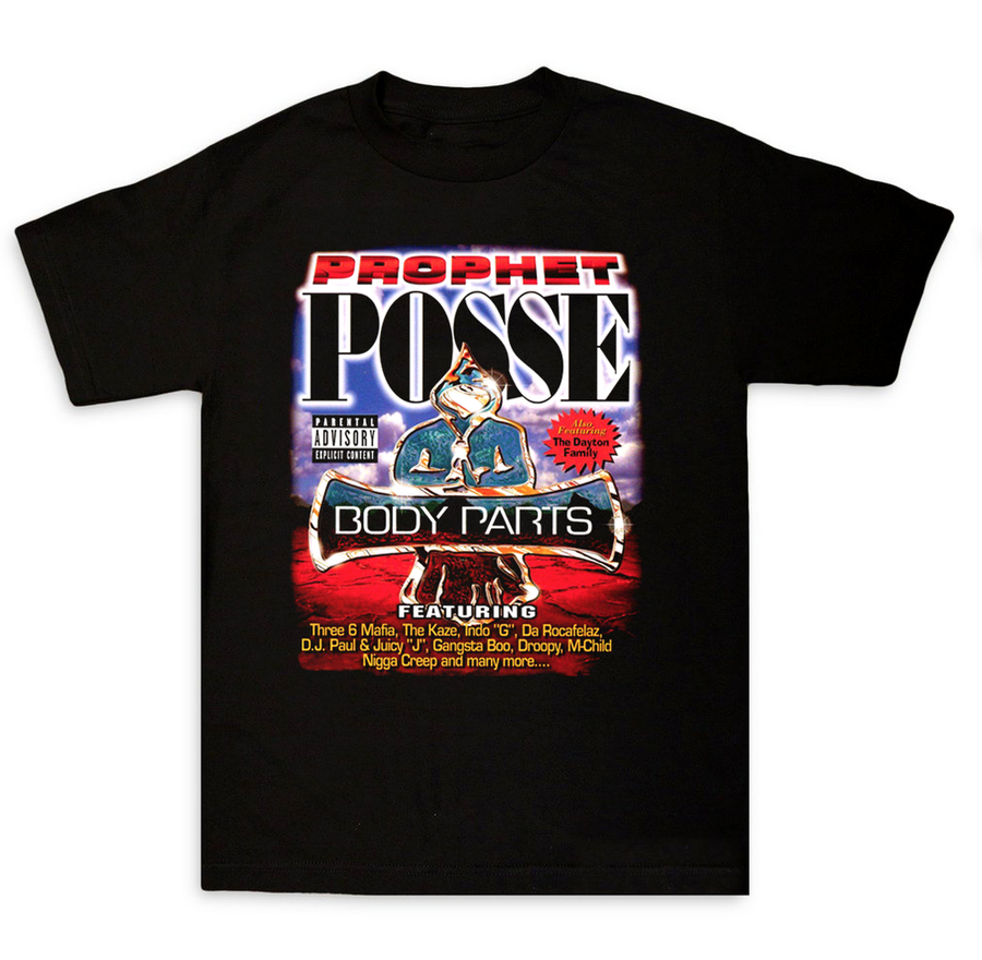 Prophet Posse "Tee" Black – three6mafiamerch