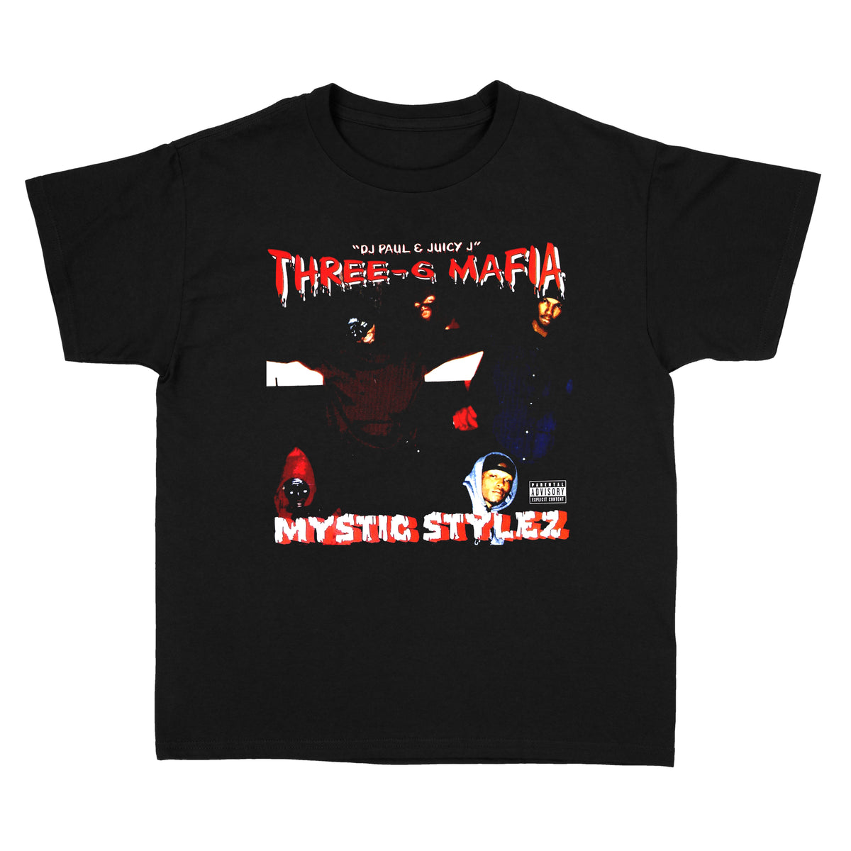 KIDS Mystic Styles "Tee" Black, – Three 6 Mafia